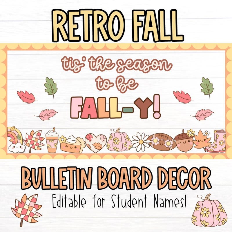 Fall Bulletin Board - Etsy