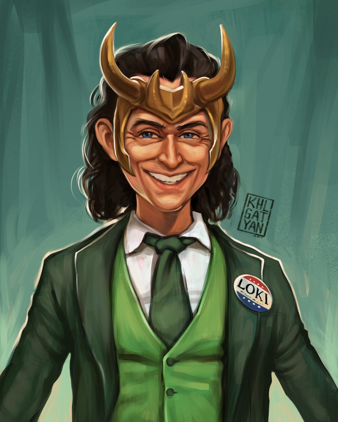 Loki Fan Art Marvel Quote Wall Art Digital Print Download Digital Download Wall Print