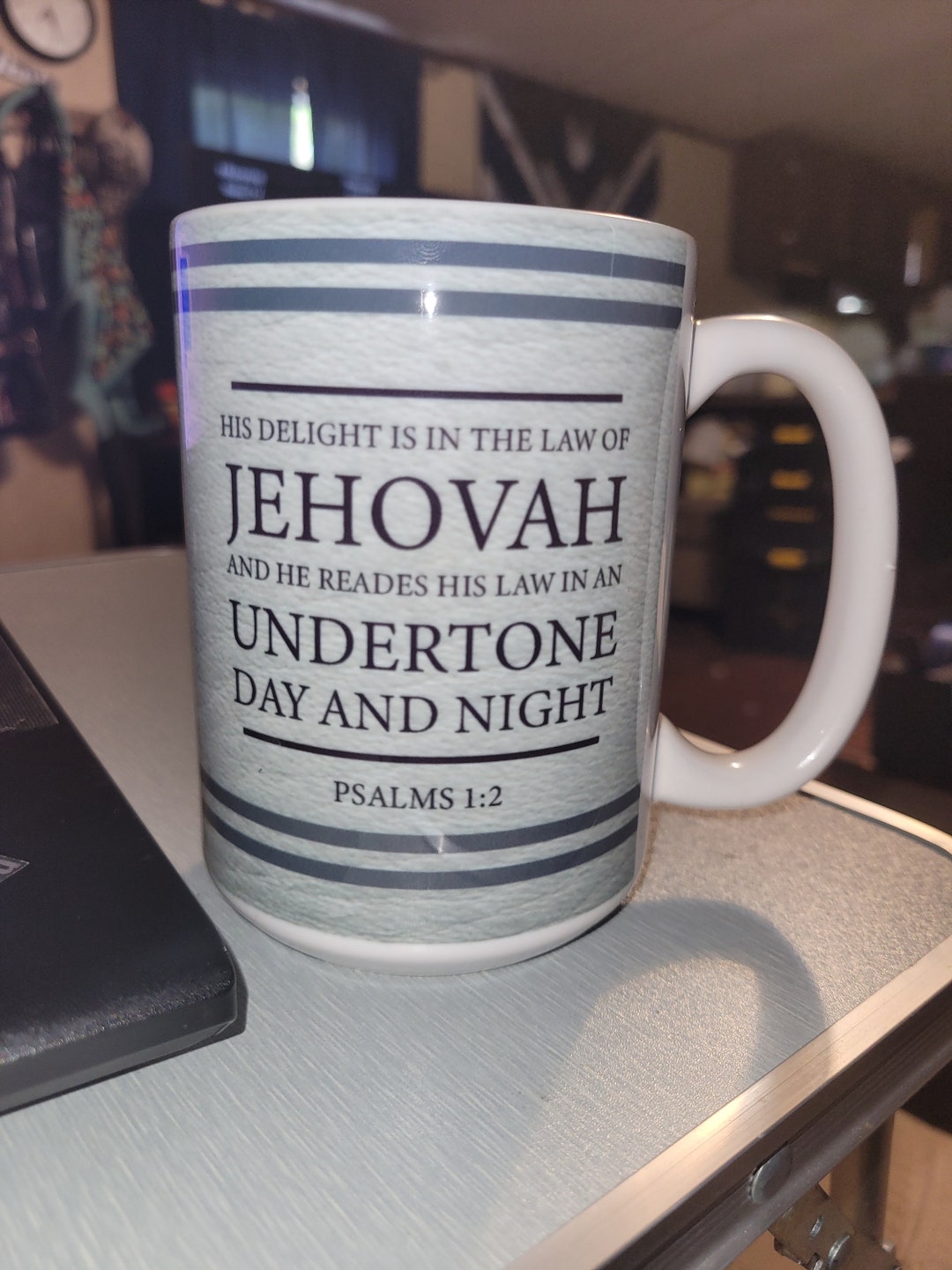 NWT of the Holy Scriptures Psalms 1:2 Mug - Etsy