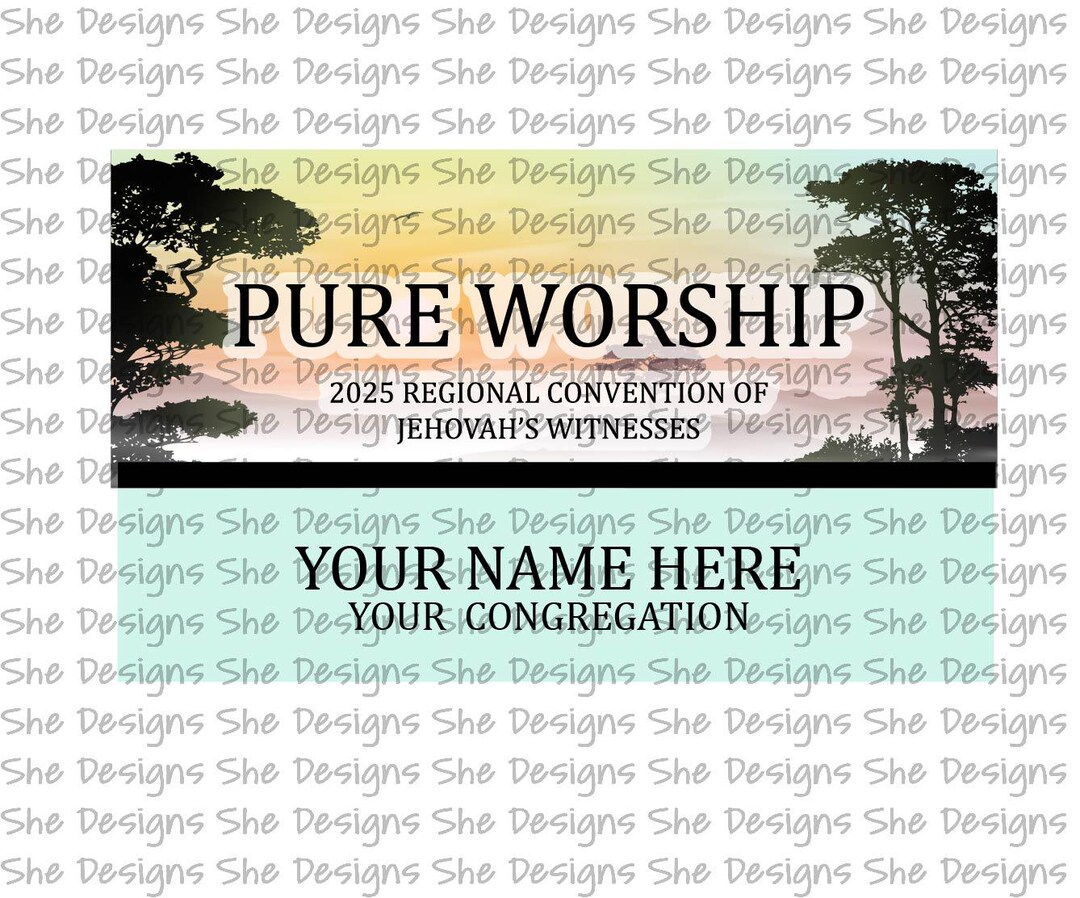 Pure Worship Badge - Etsy