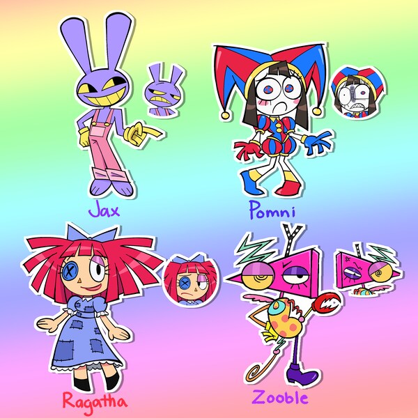 The Amazing Digital Circus Merch - Etsy