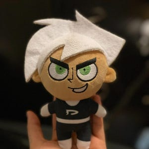 Danny Phantom Keychain Plush - Etsy