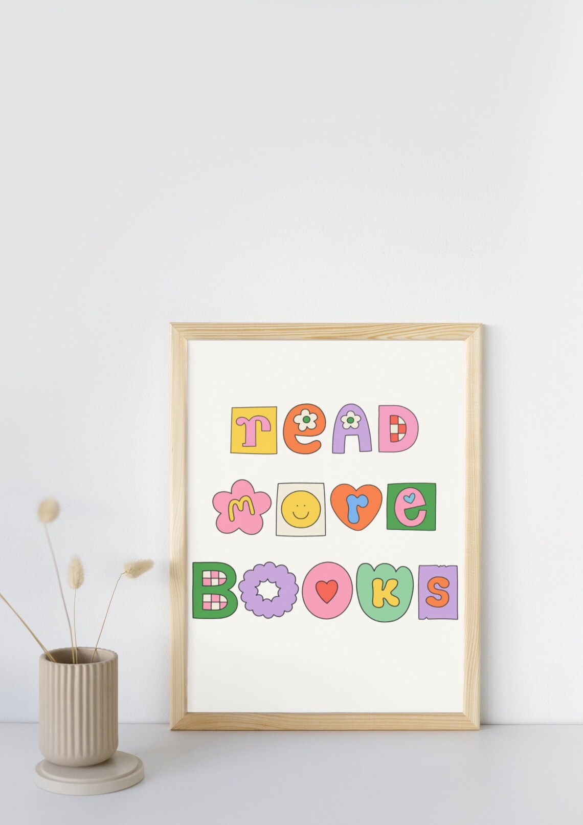 Read More Books Art Print, Digital Download, Instant Download ...