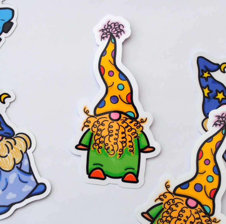 Cute Gnome Friends Pack Sticker - Etsy