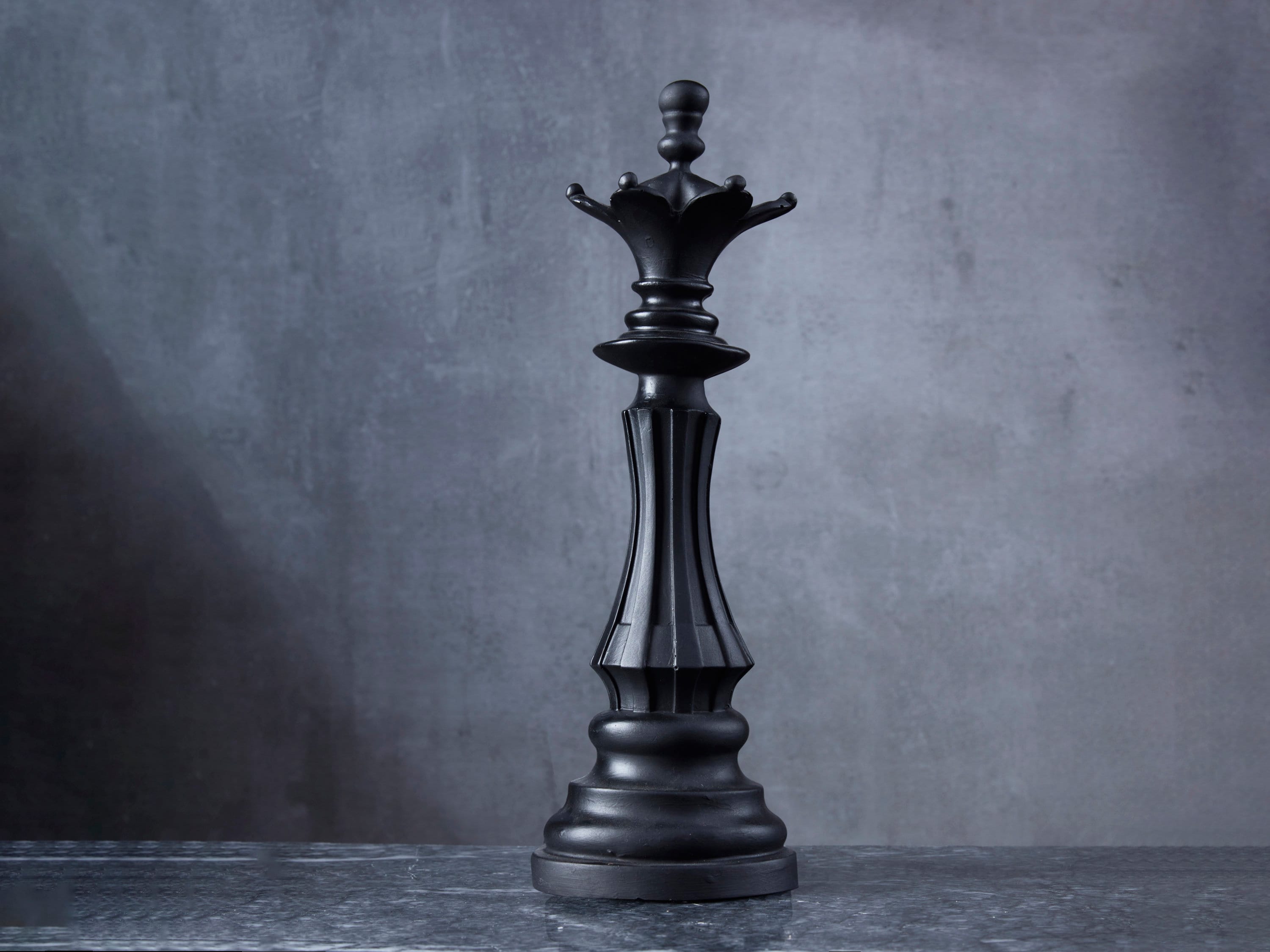 Decorative Black Queen Chess Piece Handmade Modern Queen - Etsy