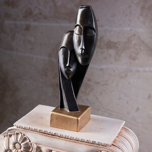 Decorative Cycladic Devotion Figurine, Valentine's Day Home Decor ...