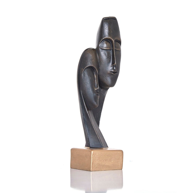 Decorative Cycladic Devotion Figurine, Valentine's Day Home Decor ...