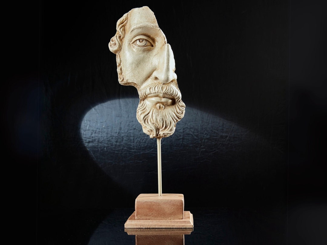 Decorative Marcus Aurelius Bust Statue, Stoic Philosopher Roman Emperor ...