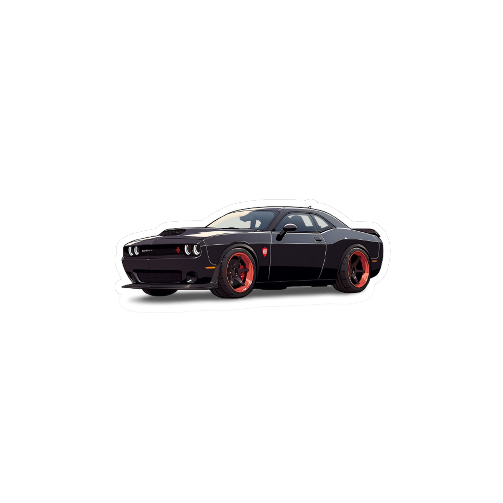 Dodge Challenger Hellcat SRT - Etsy