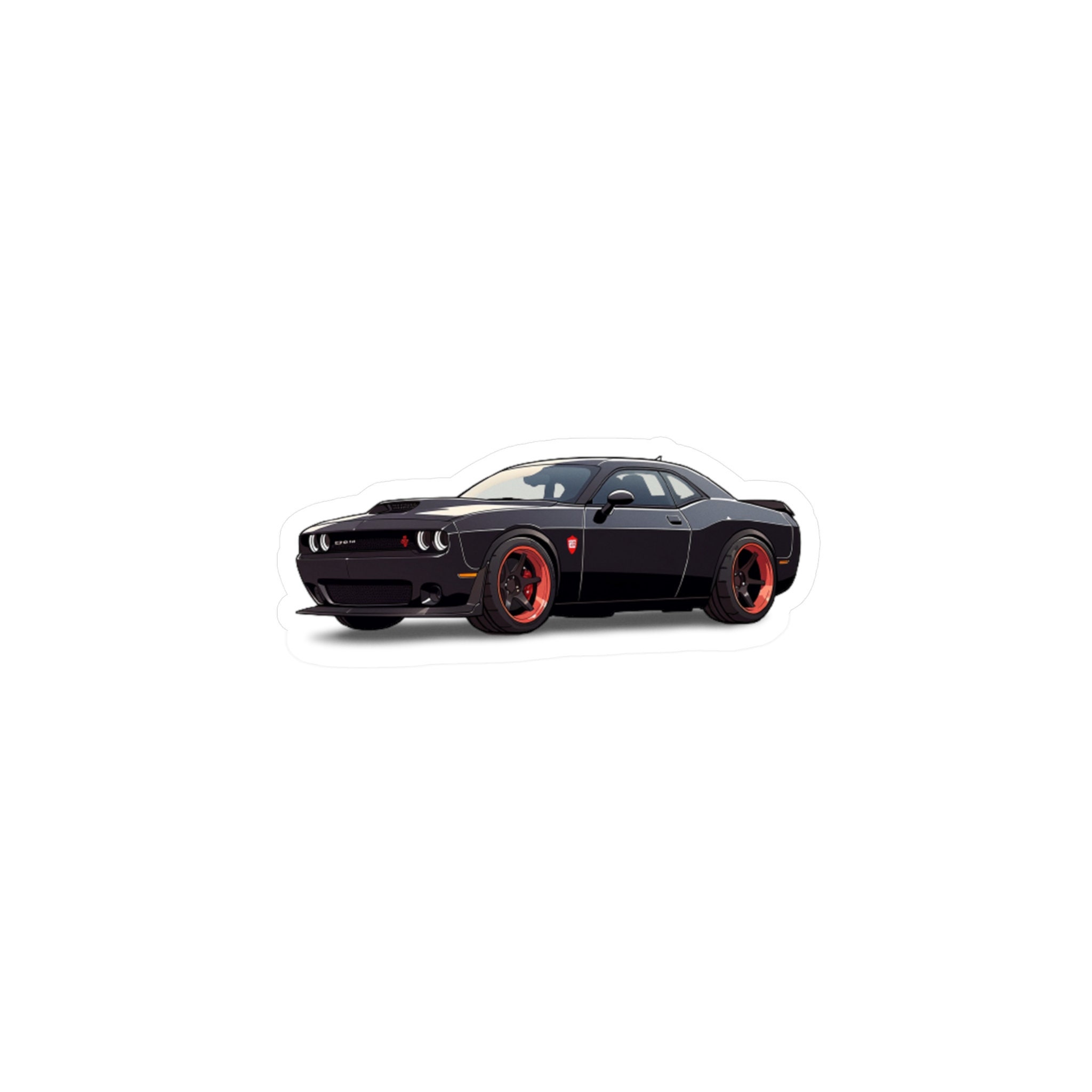 Dodge Challenger Hellcat SRT - Etsy