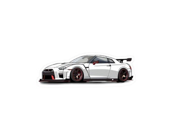 Nissan GTR R35 NISMO Tail, Png, Jpg, Svg - Etsy