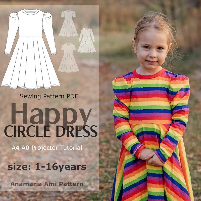 Twirl Dress Pattern - Etsy