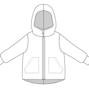 Jacket Sewing Pattern Kids | 68-122cm | Sewing Pattern Kids | Boilet ...