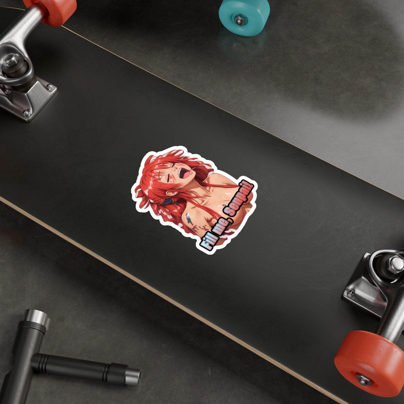 Innocent Student Waifu Sticker Anime Waifu Sticker Anime Sticker Waifu ...