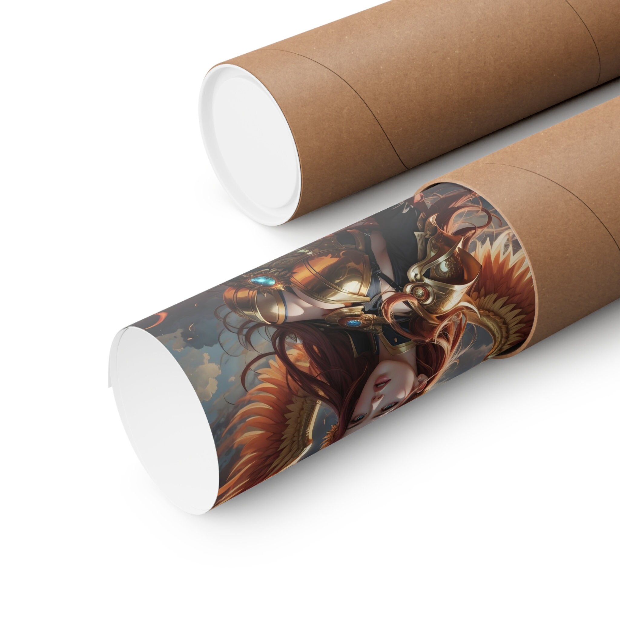 Angry Emotion Goddess Angel Ai Art Poster Present for Men - Etsy