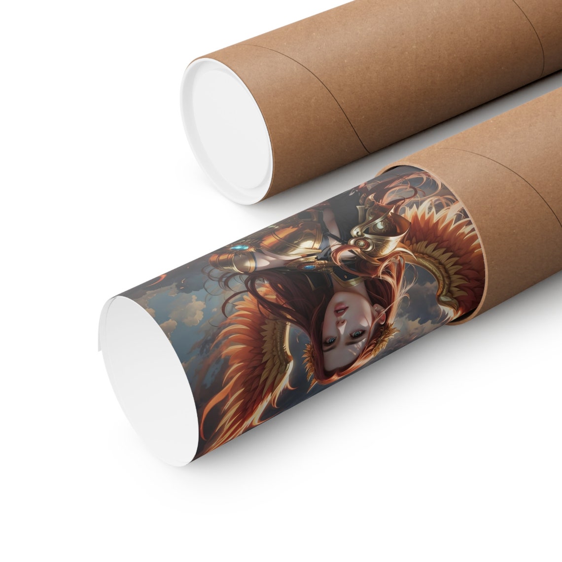 Angry Emotion Goddess Angel Ai Art Poster Present for Men - Etsy