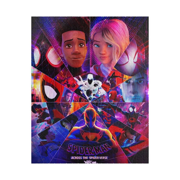 Spiderman Across the Spiderverse Poster - Etsy
