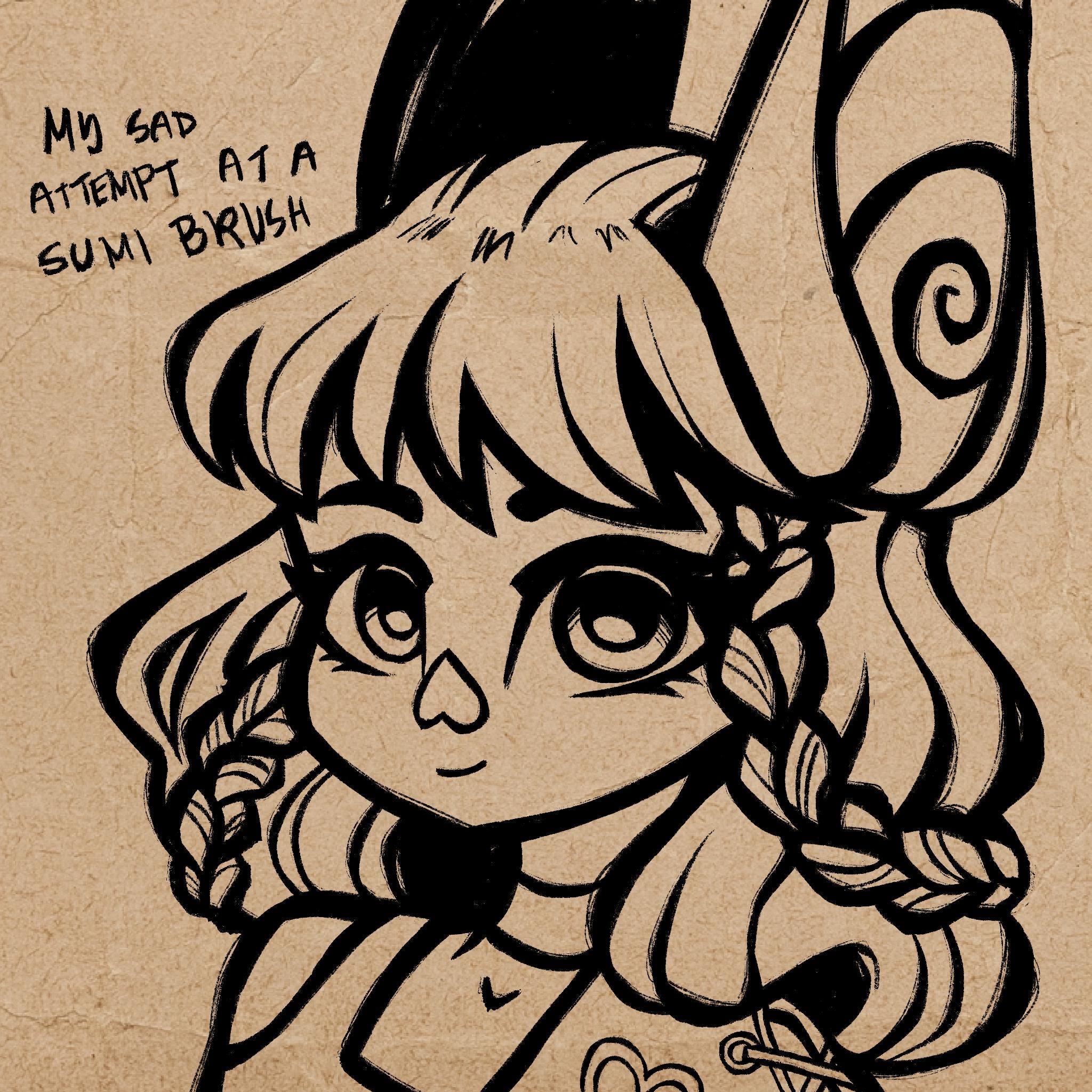 Procreate Brush Set: Textured Inking Pens | Line Art Bundle | Digital ...