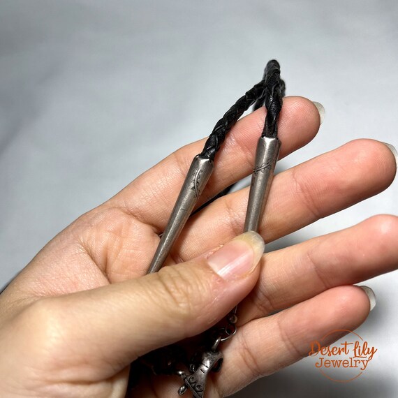 Vintage Hopi Bolo Tie Native American Artist Ron Harr… - Gem