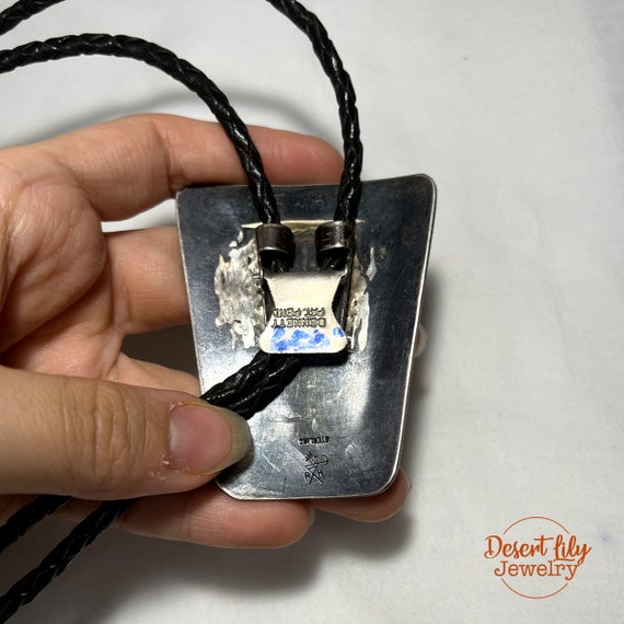 Vintage Hopi Bolo Tie Native American Artist Ron Harr… - Gem