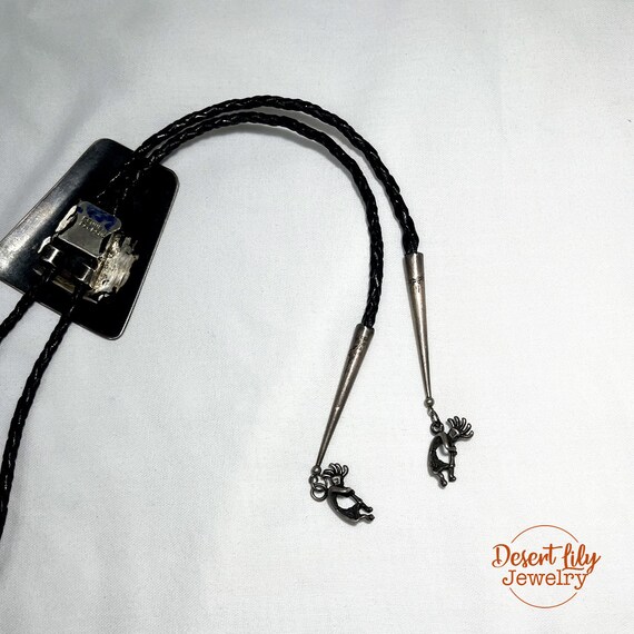 Vintage Hopi Bolo Tie Native American Artist Ron Harr… - Gem