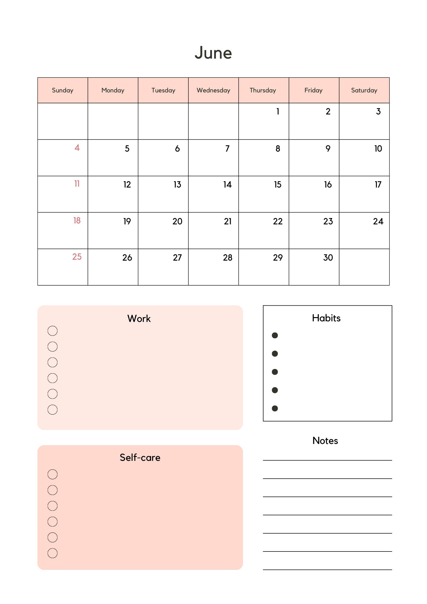 Digital Planner, Printable Planner, Digital Weekly Planner, Weekly ...