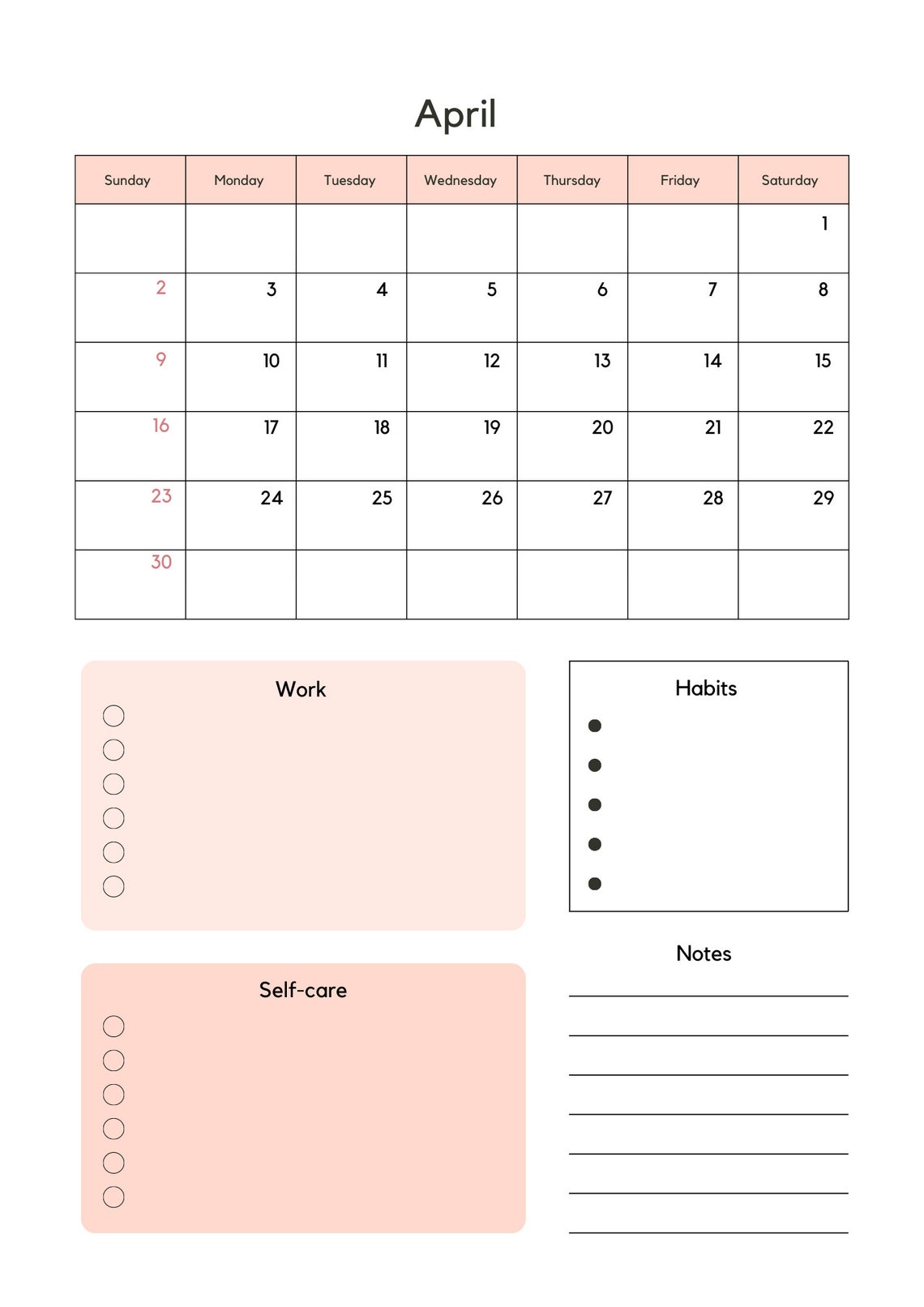 Digital Planner, Printable Planner, Digital Weekly Planner, Weekly ...