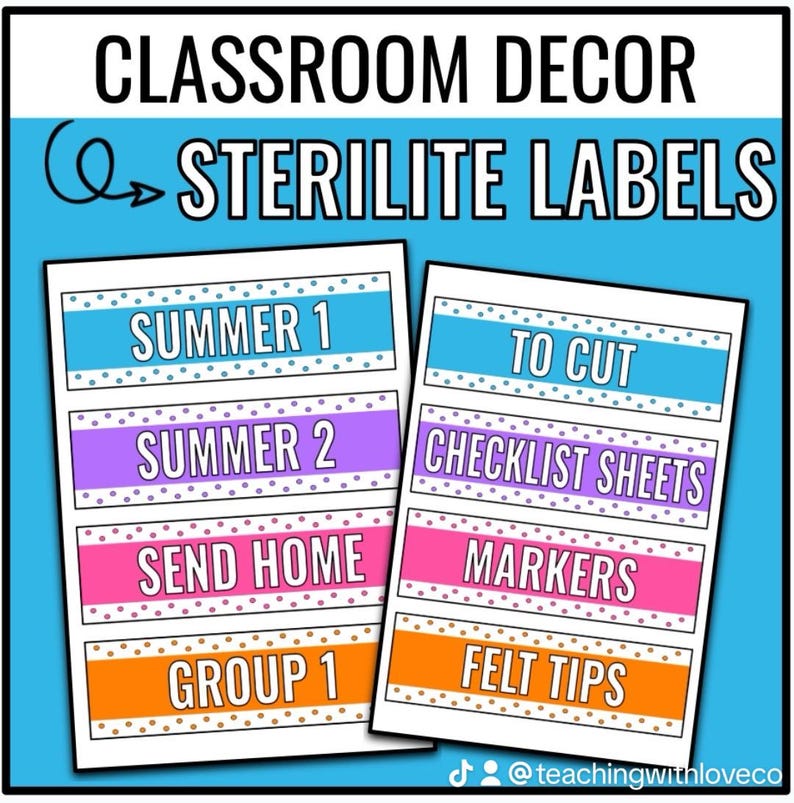 Sterilite Drawer Labels - Etsy
