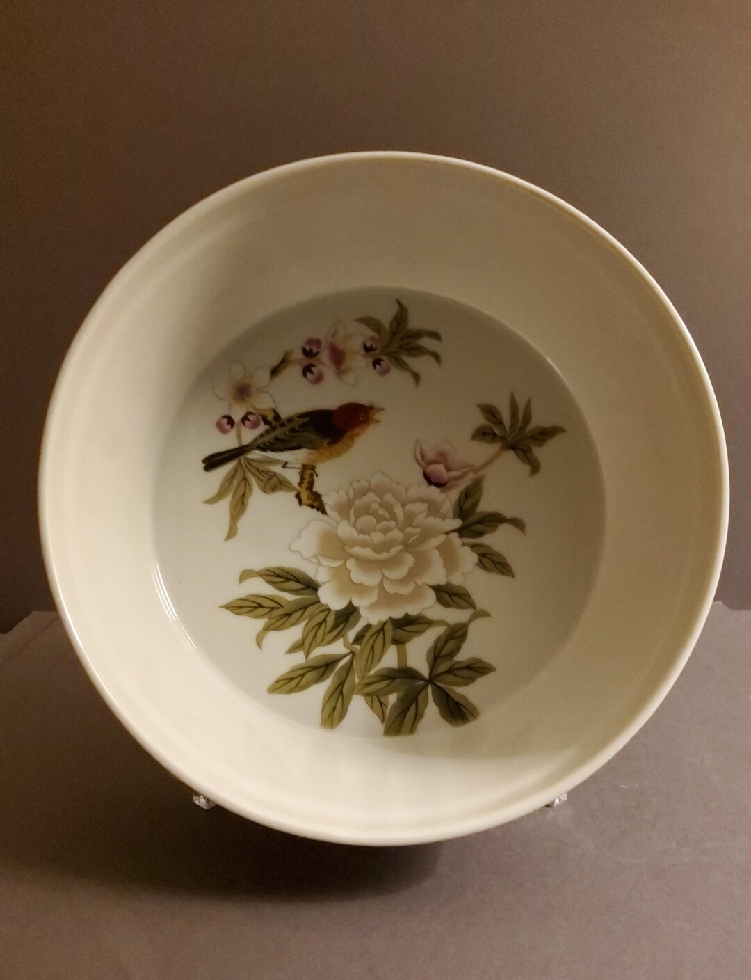 Chinese Garden by Shafford Porcelain 8" Souffle Dish - Etsy