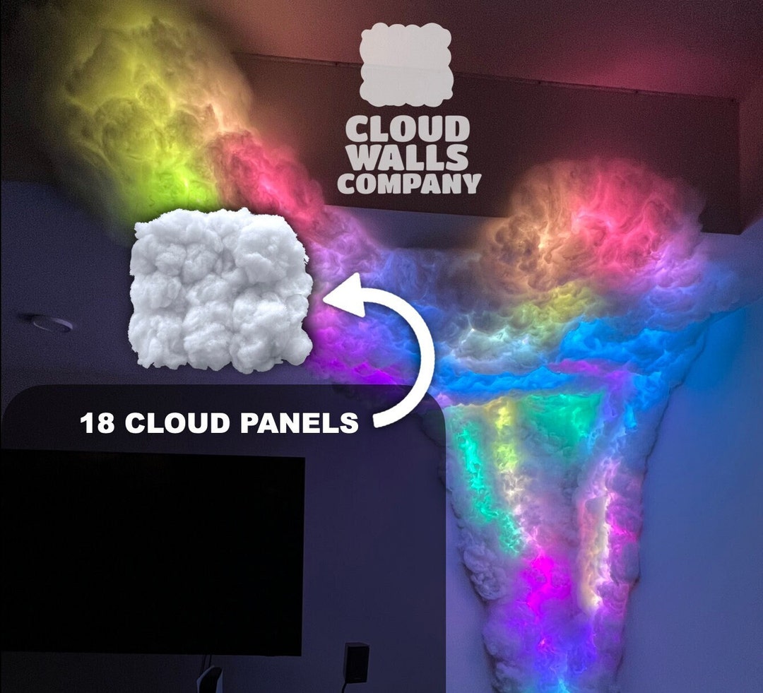 Cloud Panels Tik Tok Cloud Ceiling 18 Panels No Glue No Mess Cloud ...
