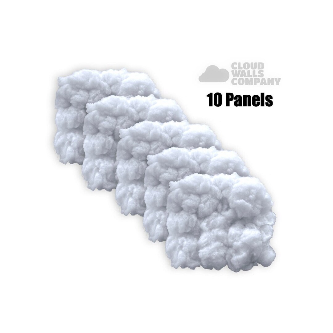 Easy Cloud Light Panels Tik Tok Cloud Ceiling 10 Panels No Glue No Mess Backdrop DIY Kit LED ...
