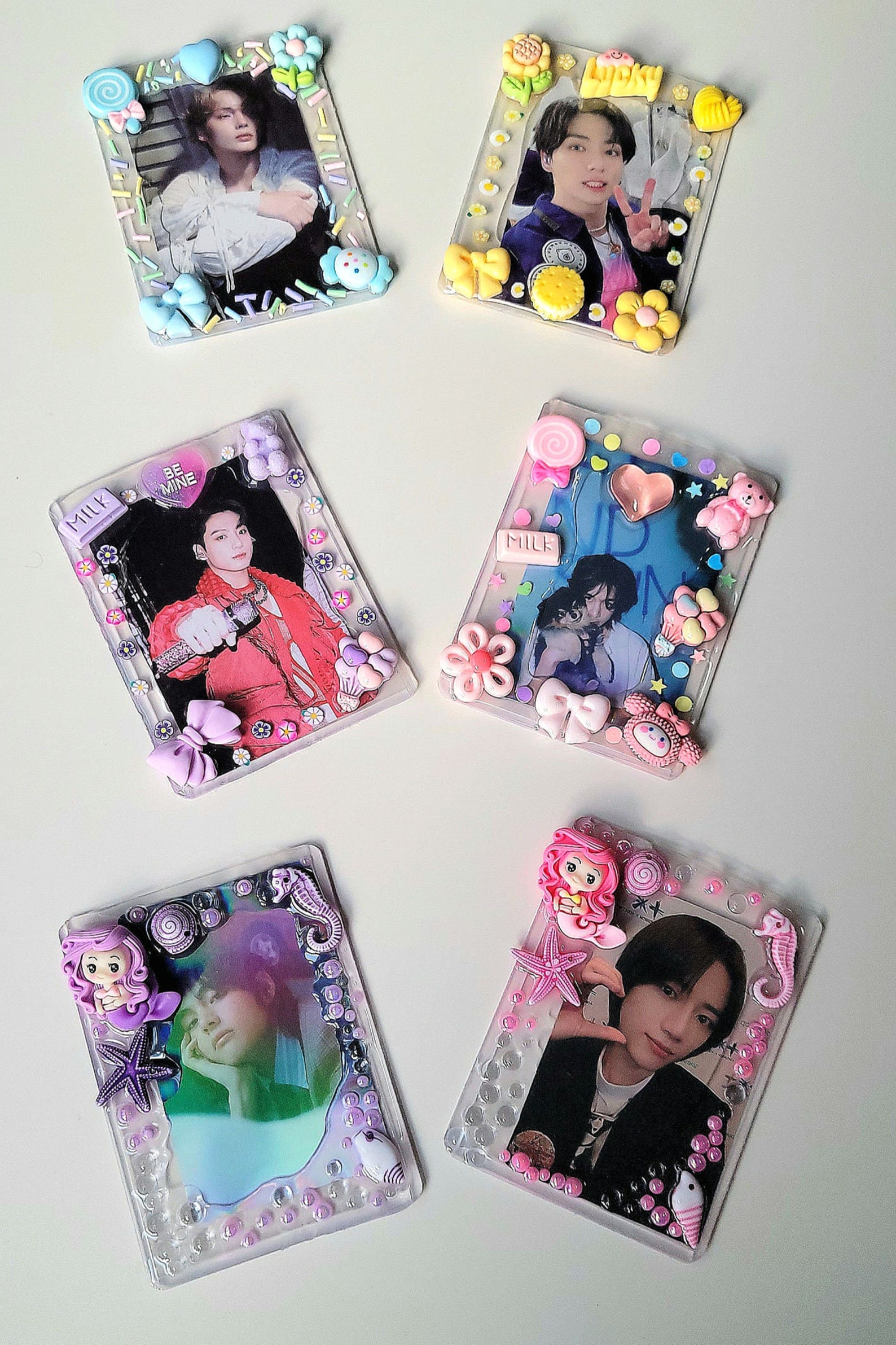 Resin Toploader/photocard Toploader/kpop Photocard Holder/resin ...