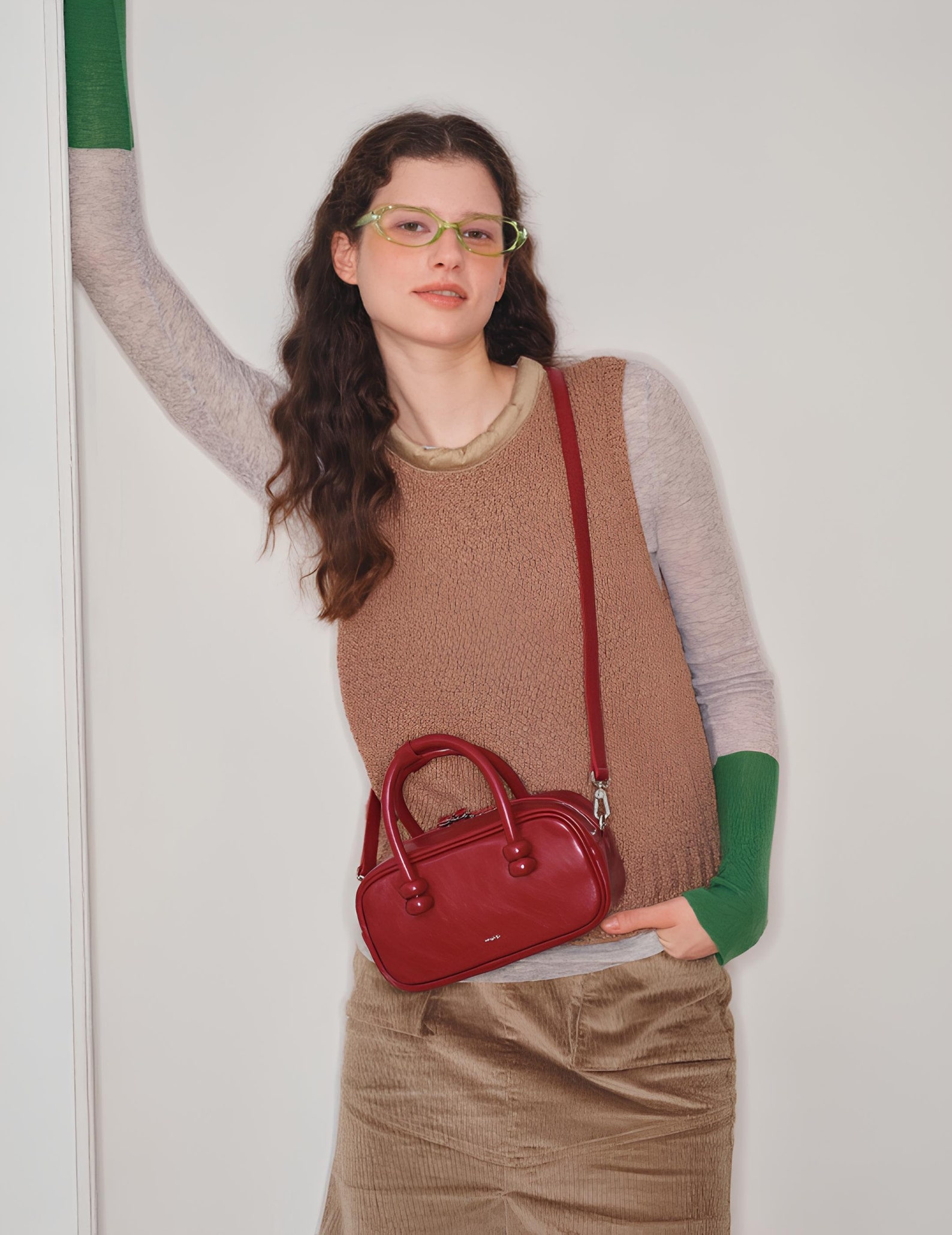 Red Crossbody Bag | Red Leather Bag | Small Red Bag | Mini Leather Bag ...
