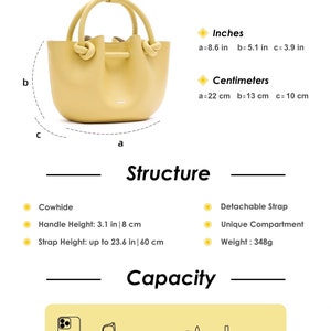Yellow Crossbody Bag | Yellow Leather Bag | Small Yellow Bag | Mini ...