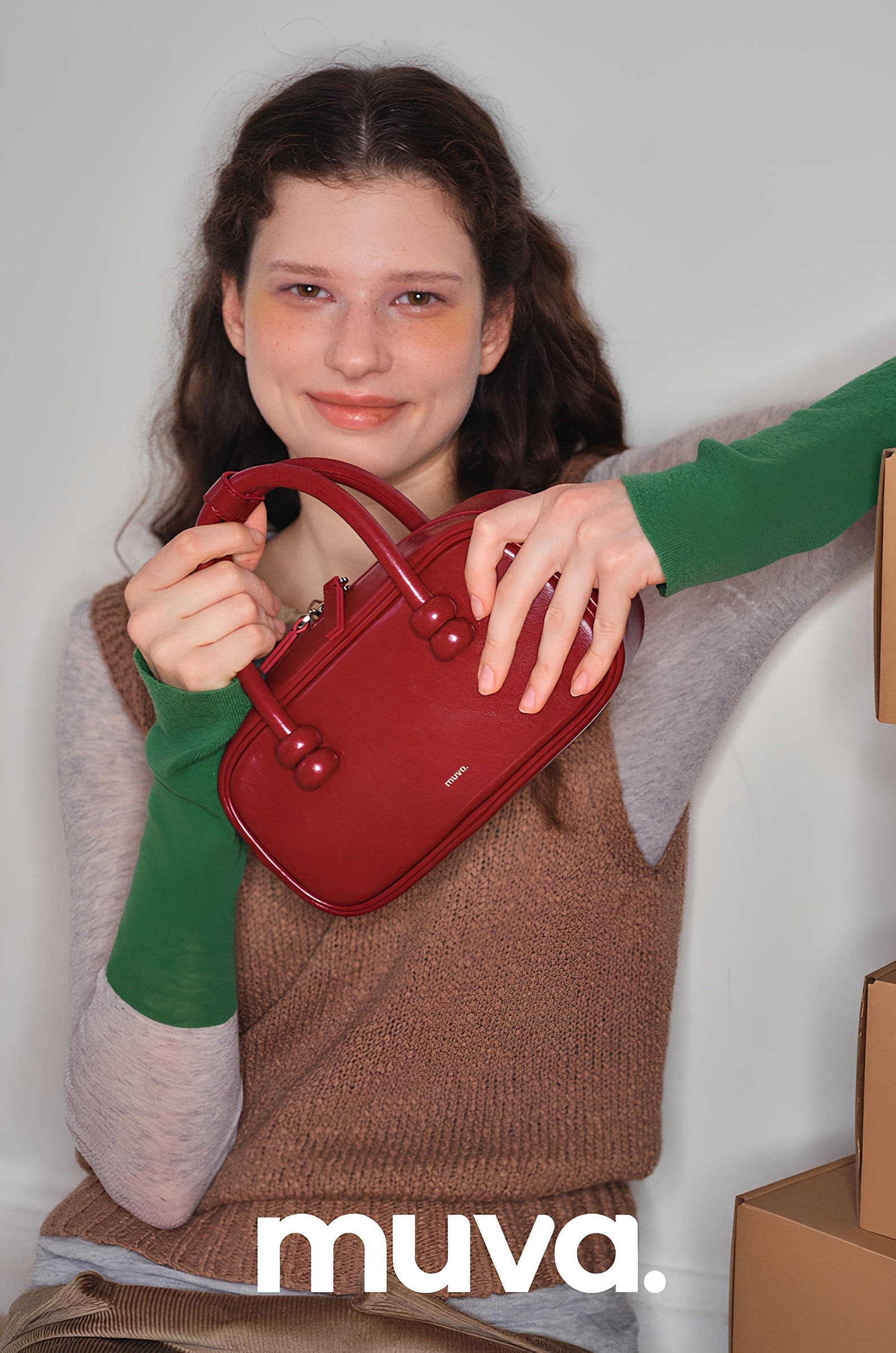 Red Crossbody Bag | Red Leather Bag | Small Red Bag | Mini Leather Bag ...