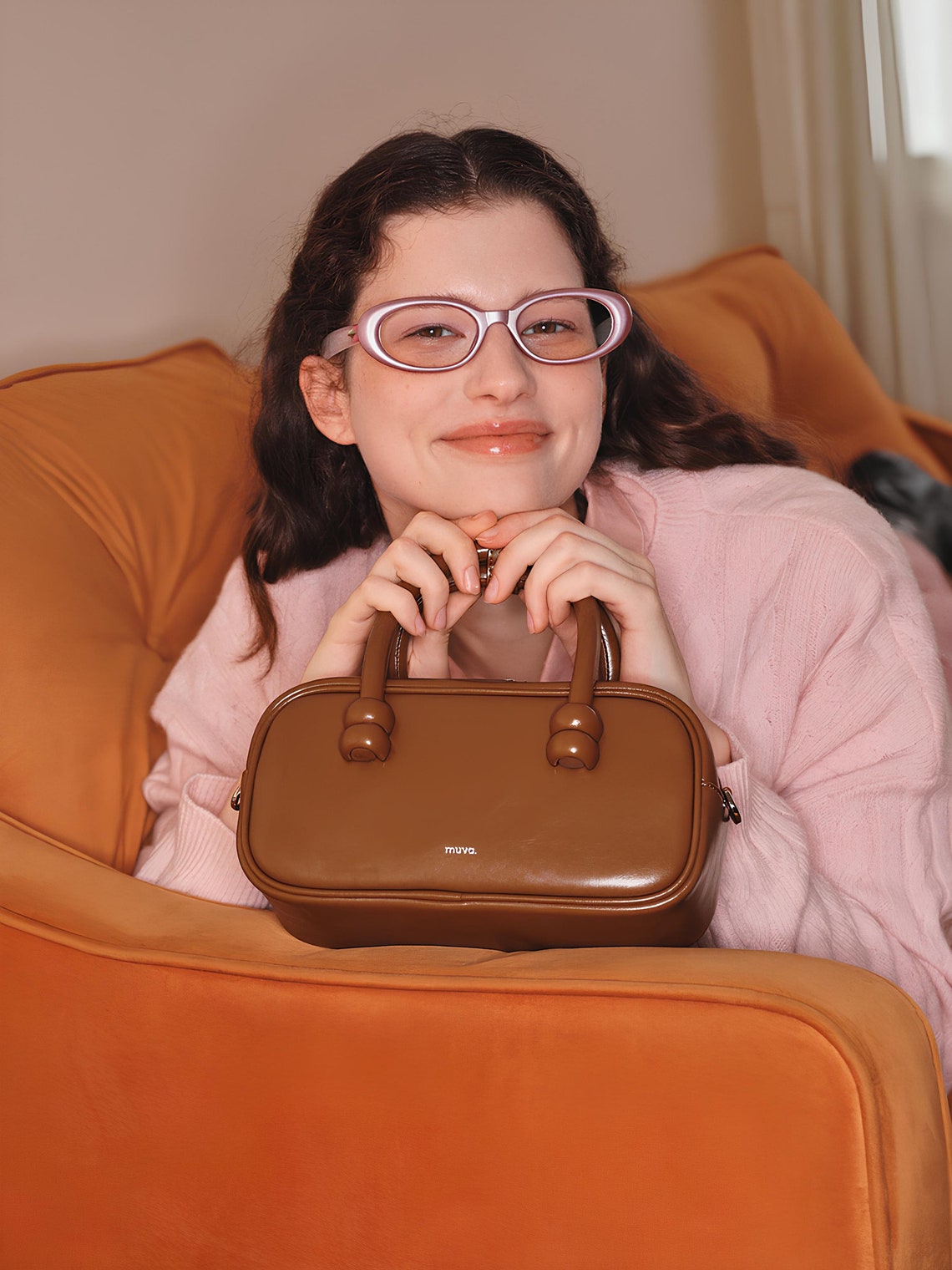 Brown Crossbody Bag | Brown Leather Bag | Small Brown Bag | Mini Brown ...