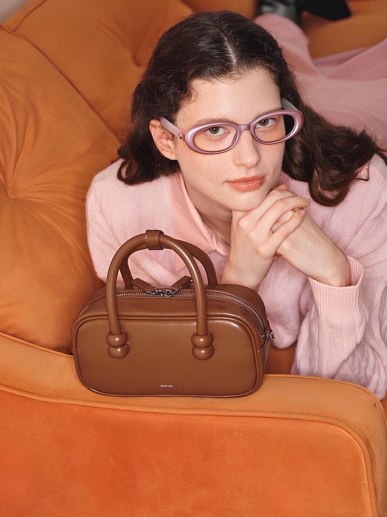 Brown Crossbody Bag | Brown Leather Bag | Small Brown Bag | Mini Brown ...