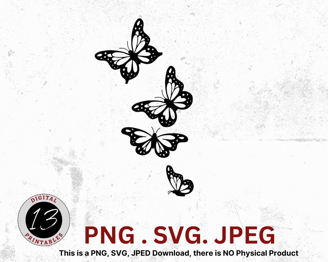 Butterfly Svg, Butterfly Cut Files, Butterfly Png, Butterfly Cricut SVG ...