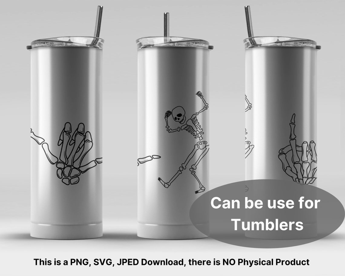 Skeleton Bundle Svg, Halloween Svg, Skeleton Silhouette Svg, Halloween ...