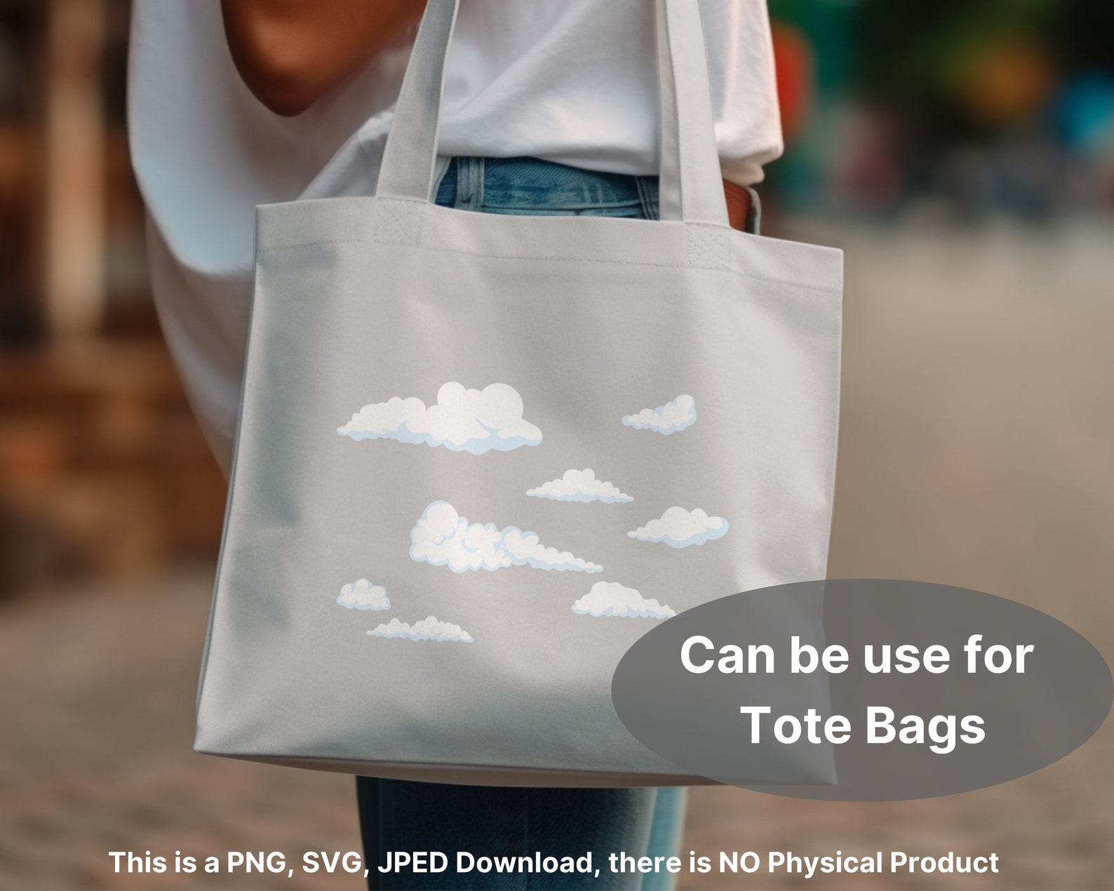 Cloud Clipart Bundle, Digital Clouds, Cloud PNG, Blue Clouds, Clouds ...