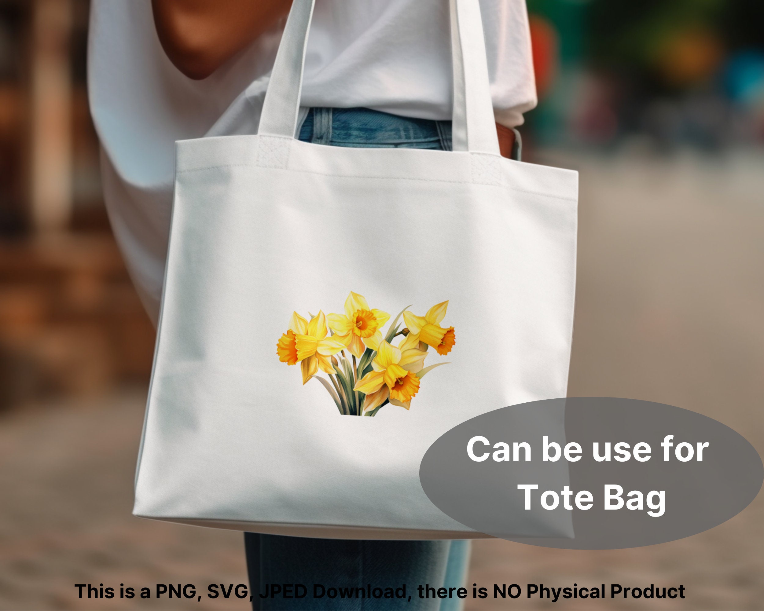 Daffodil Watercolor Clipart Bundle, Watercolor Daffodil, Daffodil PNG ...