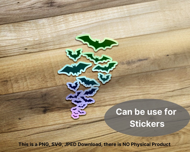 Halloween Bats Svg, Spooky Bats Svg, Bats Bundle Svg, Halloween Design ...