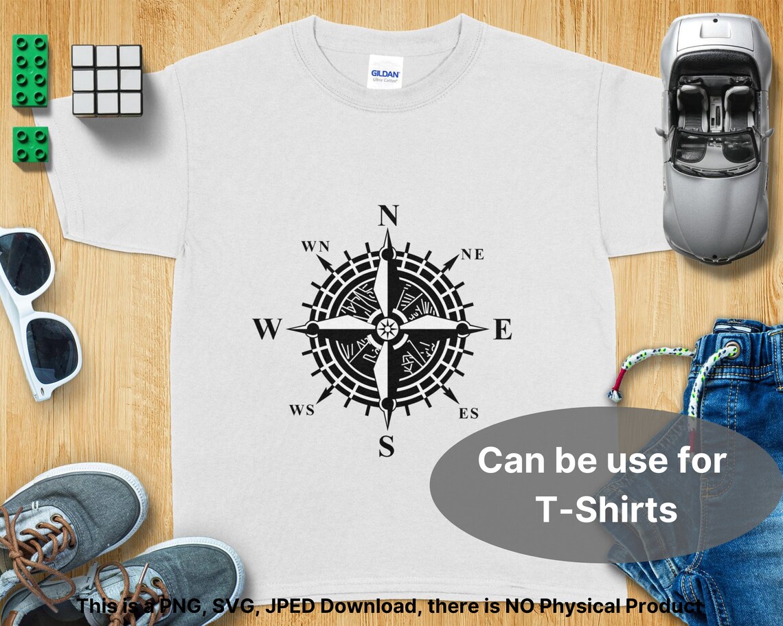 Compass SVG Bundle, Compass Clipart, Compass Silhouette, SVG for Cricut ...