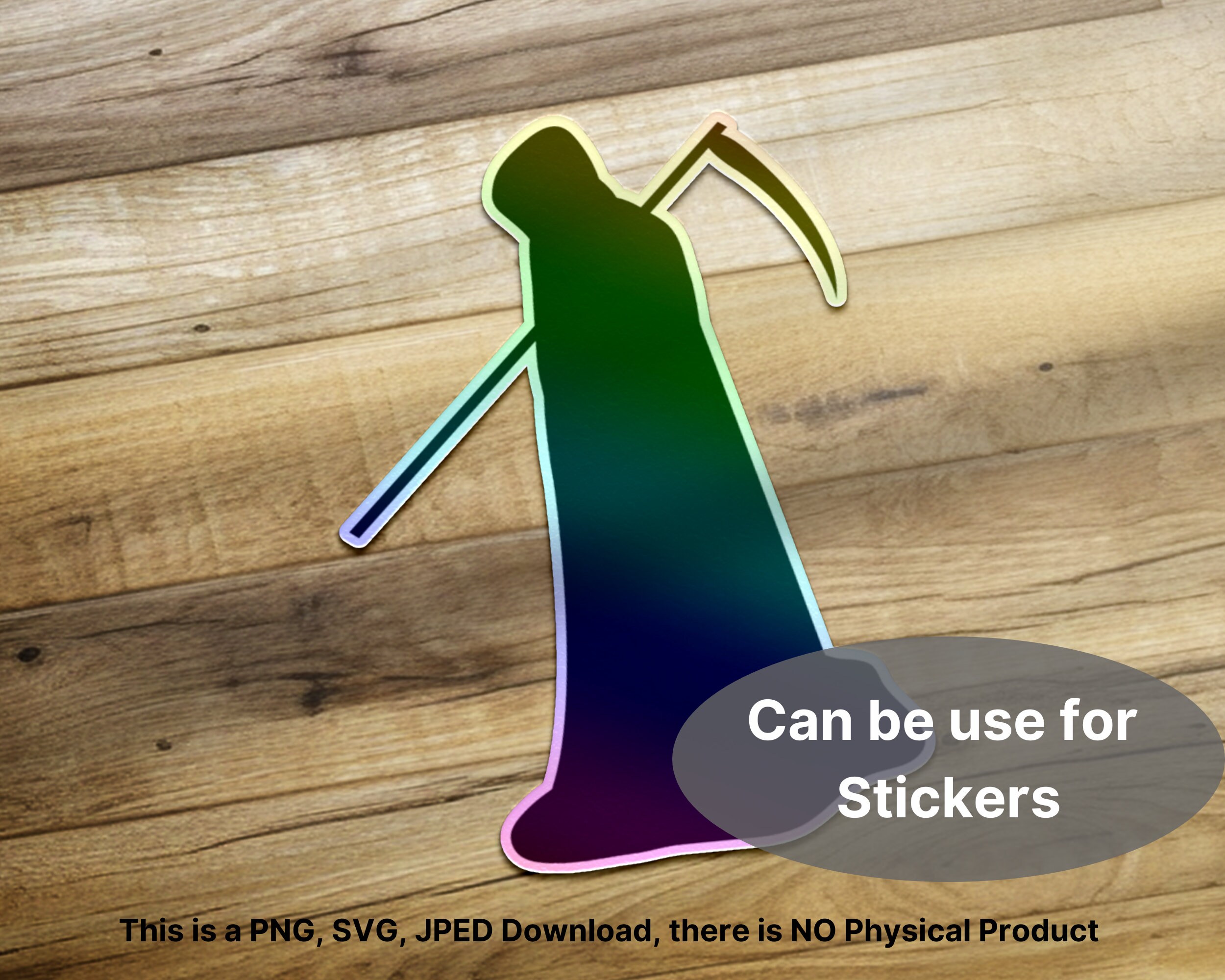 Grim Reaper Bundle Clipart Svg, Grim Reaper Silhouette, Grim Reaper ...