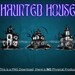 Haunted House Bundle Clipart, Halloween Clipart, Halloween PNG ...