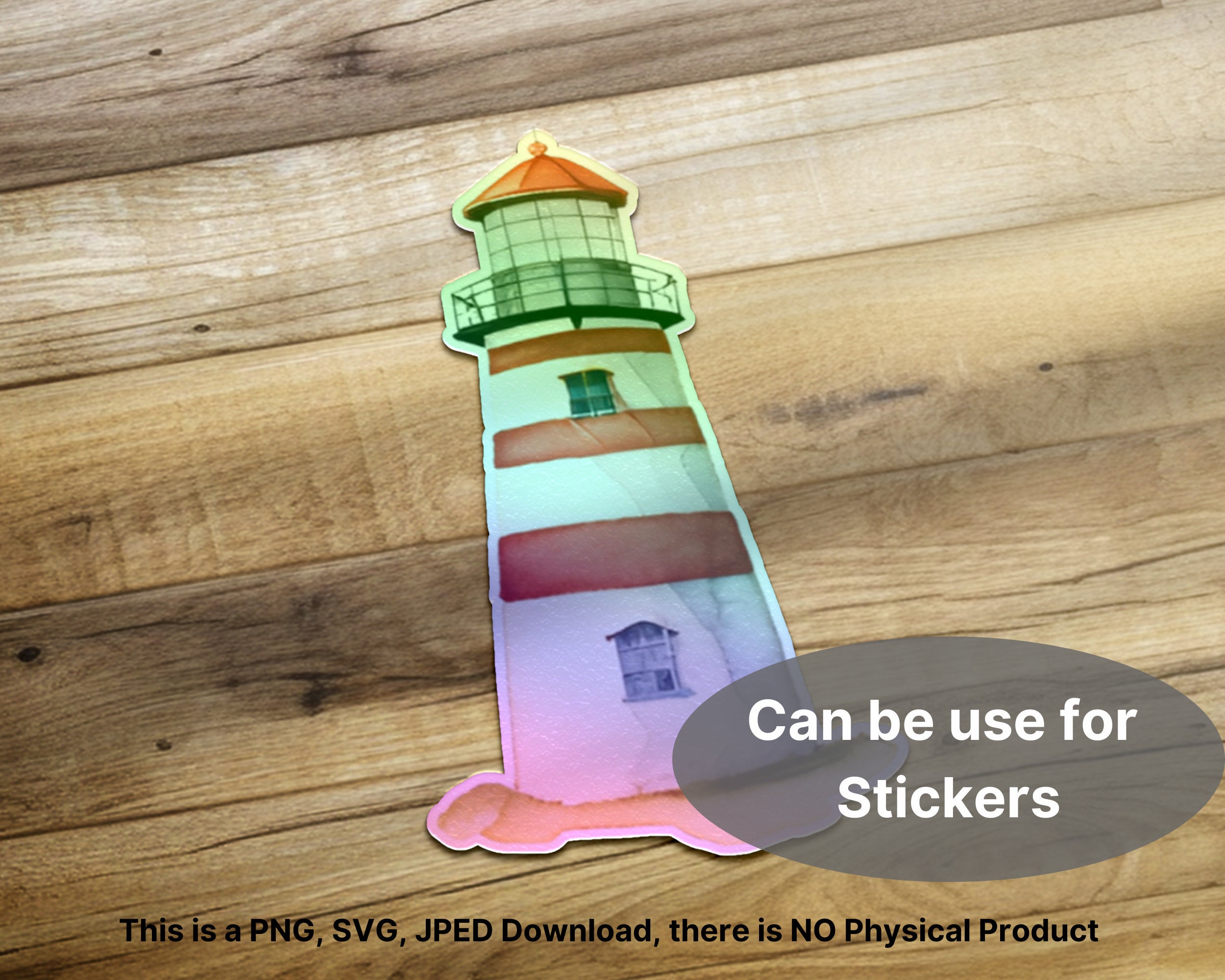 Watercolor Lighthouse Clipart, Digital Lighthouse, Sublimation Design, Watercolor Clipart ...