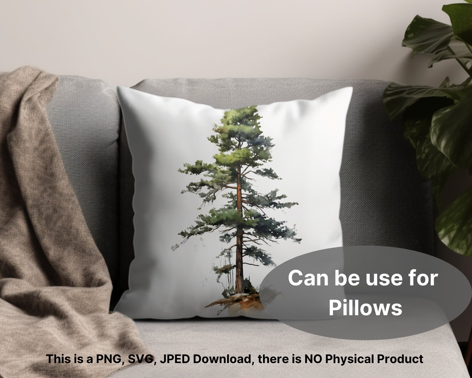 Watercolor Pine Tree Clipart, Tree Bundle, Pine Tree Clipart, Beautiful ...