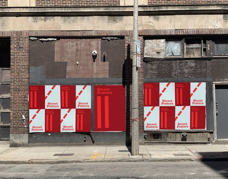 C.design, Street Posters, Urban Posters, Street Ads, Mockup Template ...