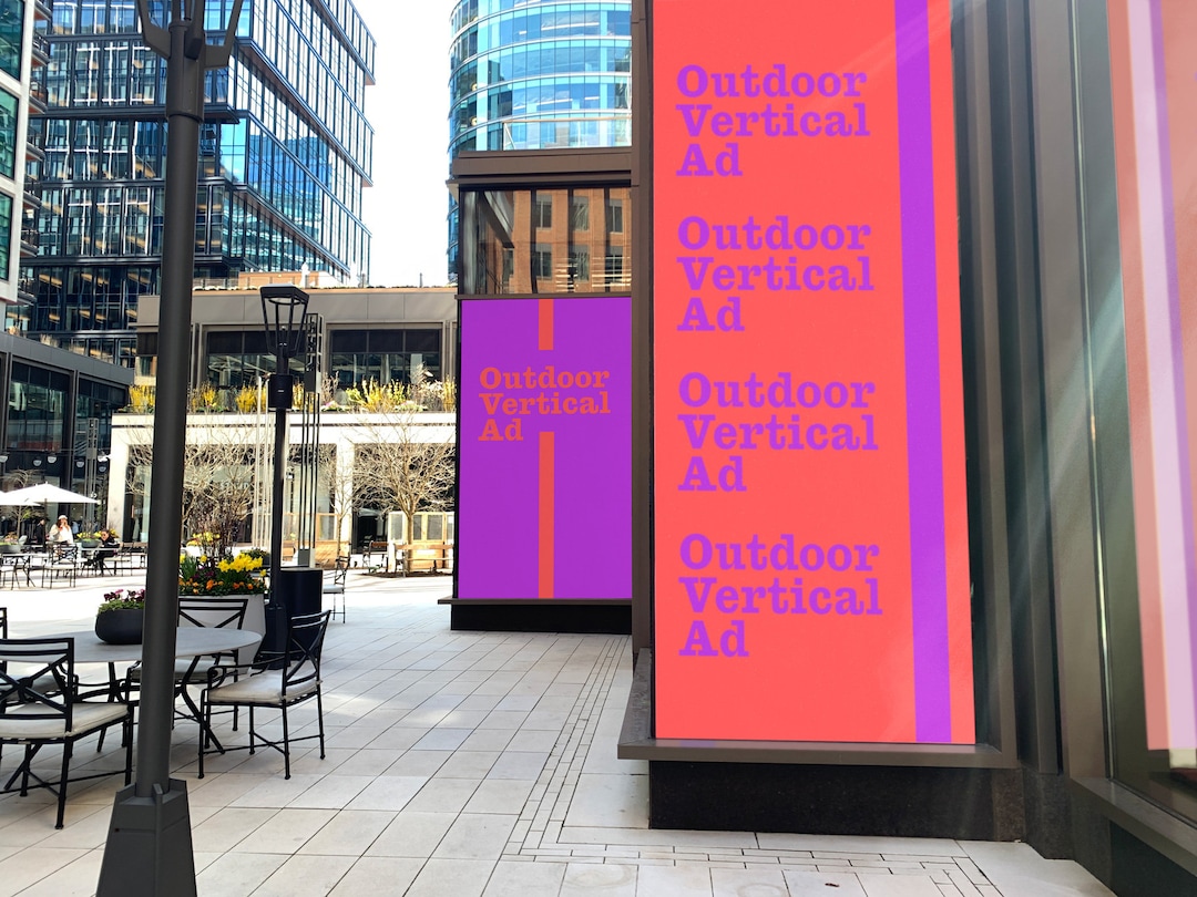 C.design, Outdoor Ad Mockup, Street Posters, Urban Posters, Street Ads ...