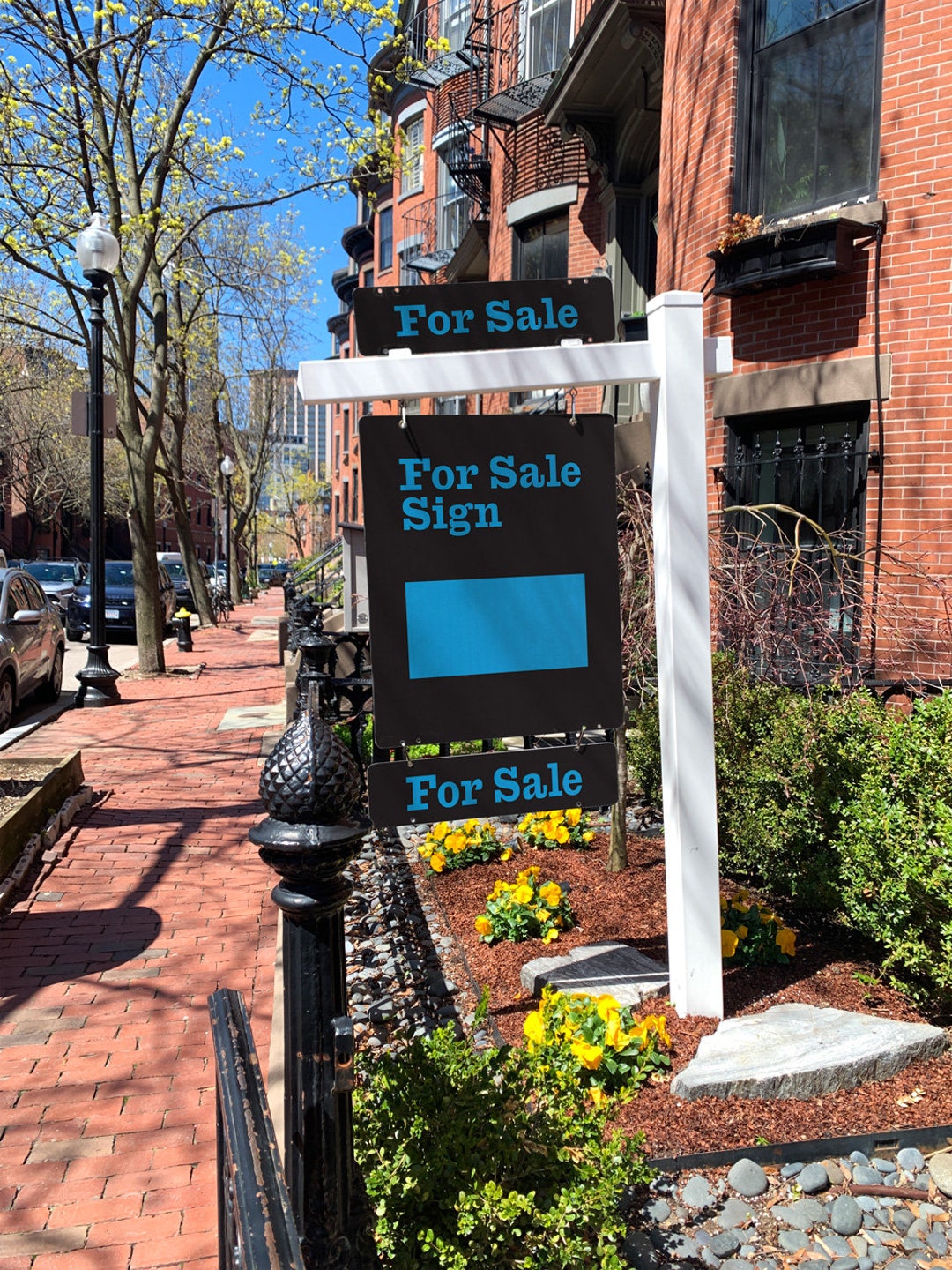 C.design, for Sale Sign Mockup, Mockup Template, Editable Photoshop ...